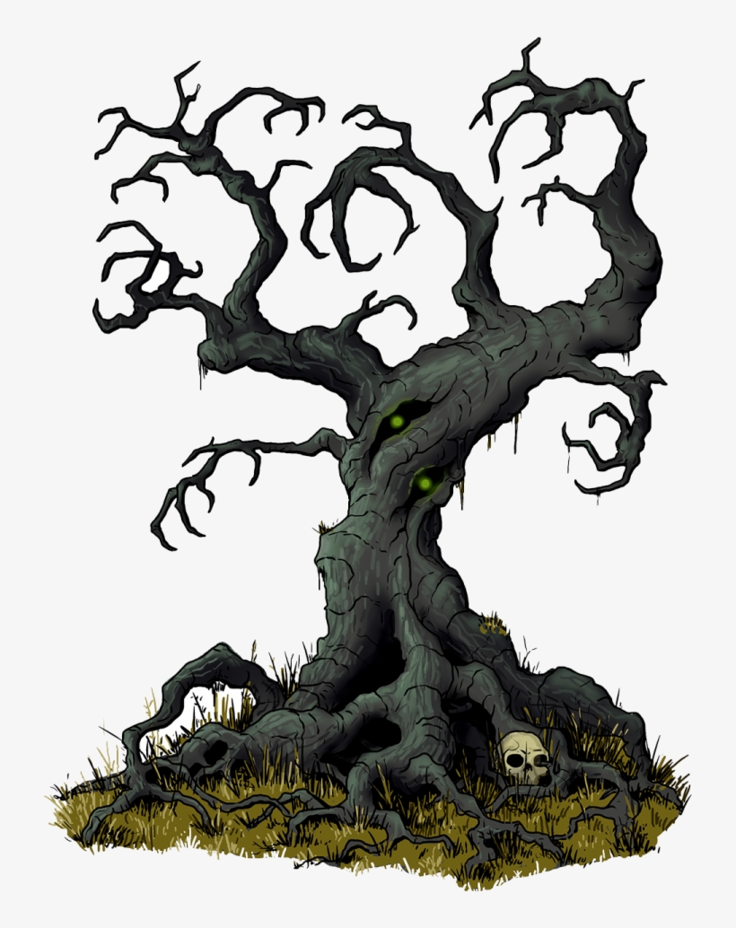 40821988 - >> - Haunted Tree Clipart Transparent PNG - 750x970 - Free ...