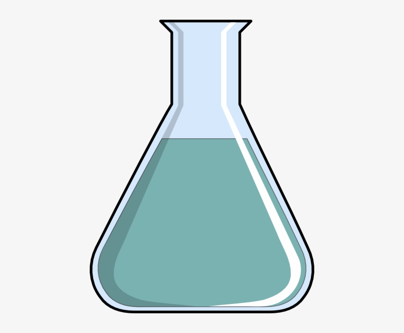 Science Flask Png Diagram Of Conical Flask Transparent PNG 456x596