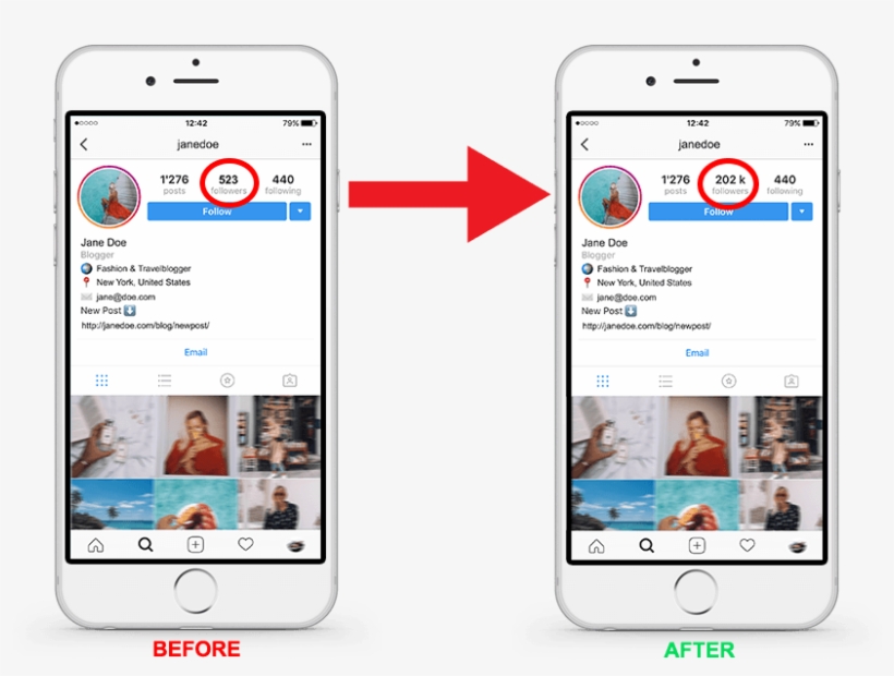 Beforeafterpromo - Youtube Subscribers Before And After Transparent PNG ...