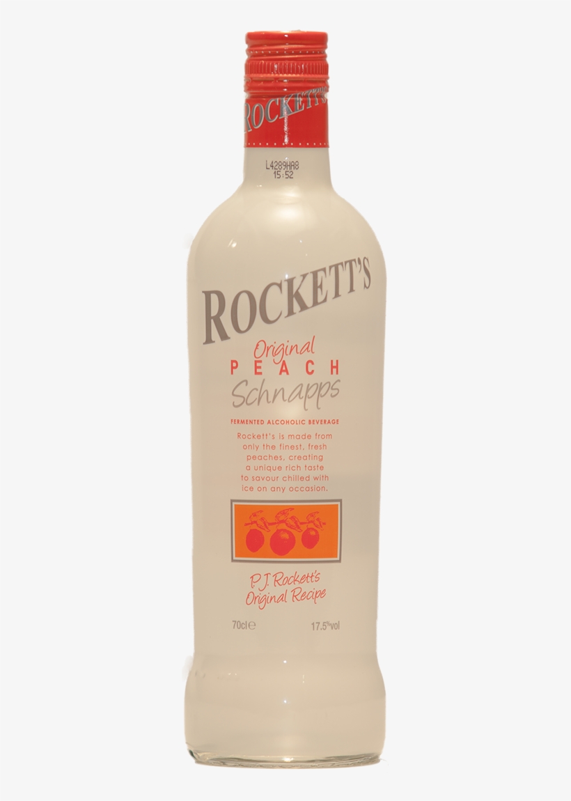 Rocketts Peach Schnapps Transparent PNG - 297x1070 - Free Download on ...