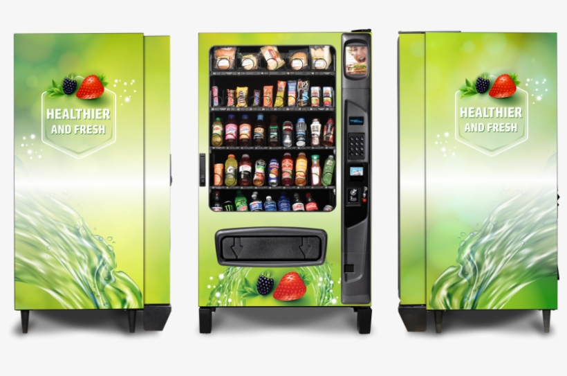 Download Select Theme - Branded Side Panel Vending Machine - HD ...