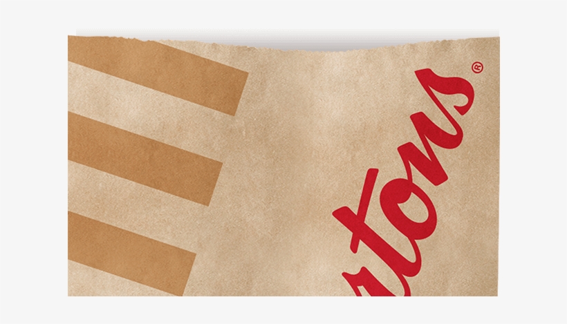Smile Cookie - Tim Hortons Paper Bag Transparent PNG - 652x739 - Free ...