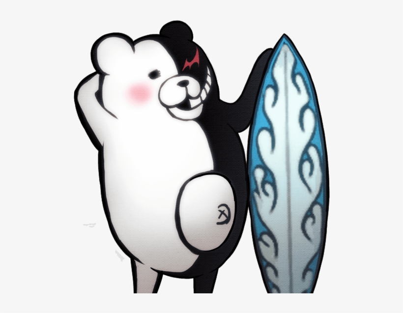 18 - Monokuma Half Body Sprites Transparent PNG - 960x560 - Free ...