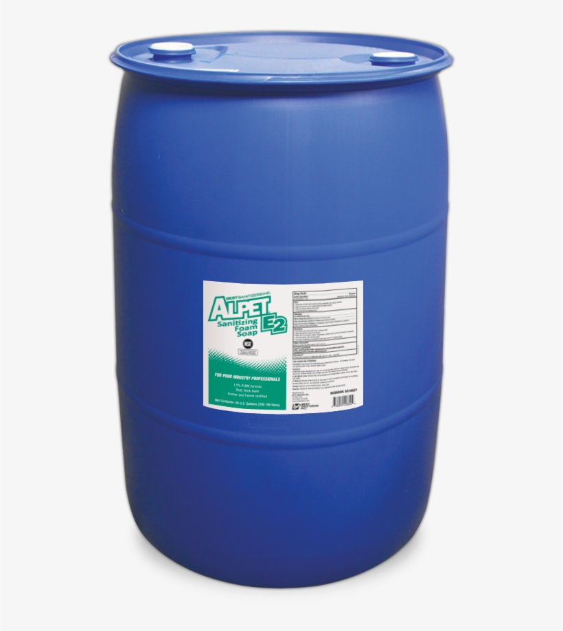 Alpet E2 Sanitizing Foam Soap, 55-gallon Drum - Hand Sanitizer ...