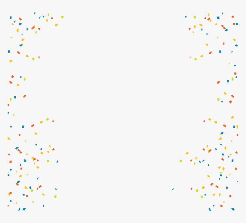 Side Confetti2 - Confetti Heading Transparent PNG - 768x665 - Free ...