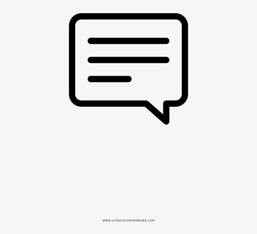 Thought Bubble Coloring Pages