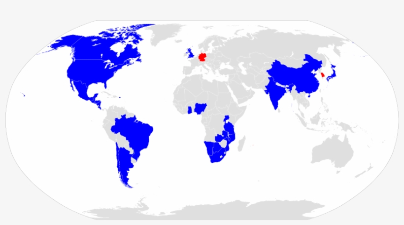 Walmart International Locations - Walmart World Map Transparent PNG ...