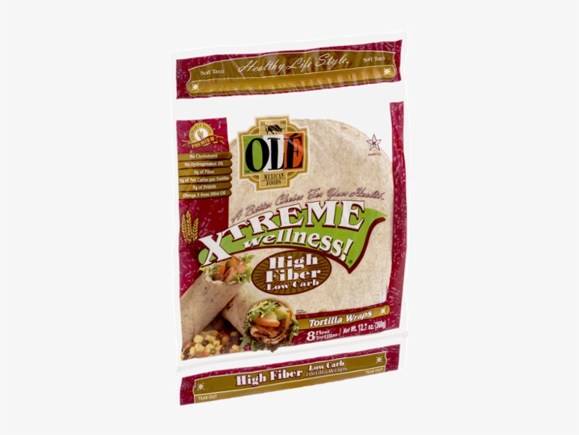 Ole Mexican Foods Xtreme Wellness Tortilla Wraps High - Ole Xtreme ...
