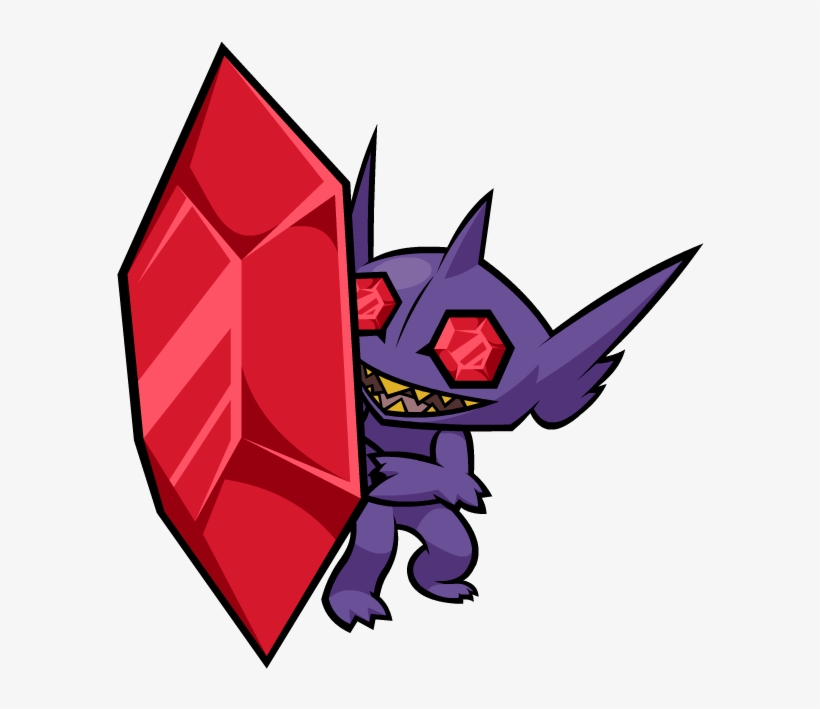 Spoiler - - Pokemon Mega Sableye Transparent PNG - 600x650 - Free ...