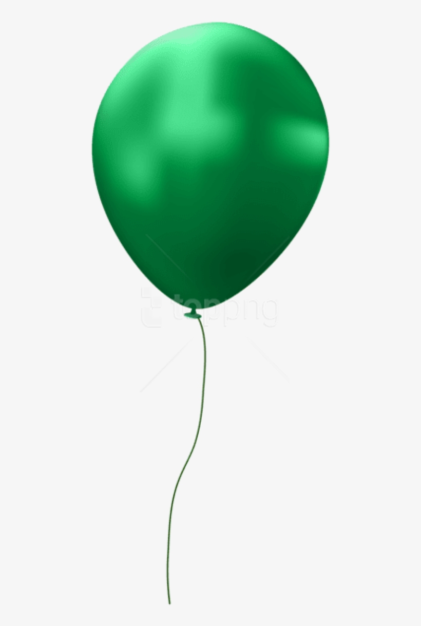 Free Png Green Single Balloon Png Images Transparent - Transparent ...