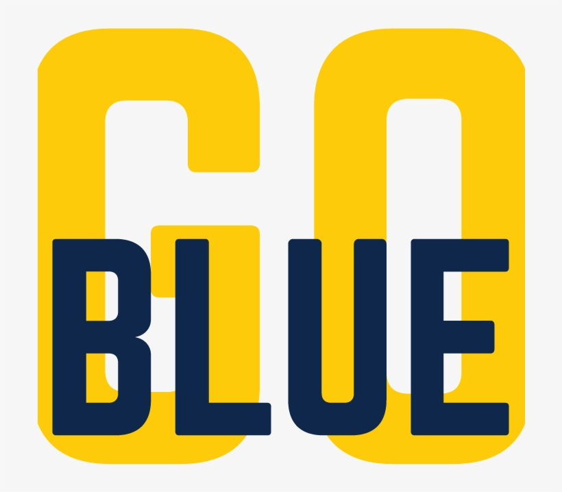 Hail Michigan - Michigan Go Blue Transparent Transparent PNG - 711x711 ...