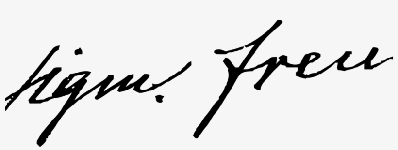 Logo Freud - Sigmund Freud Signature Transparent PNG - 980x380 - Free ...