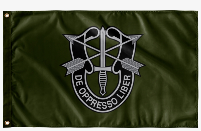 Special Forces Crest Indoor Flag - Army Special Forces Transparent PNG ...