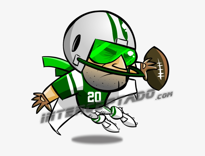 Ny Jets Grande - New York Jets Cartoon Transparent PNG - 601x601 - Free ...