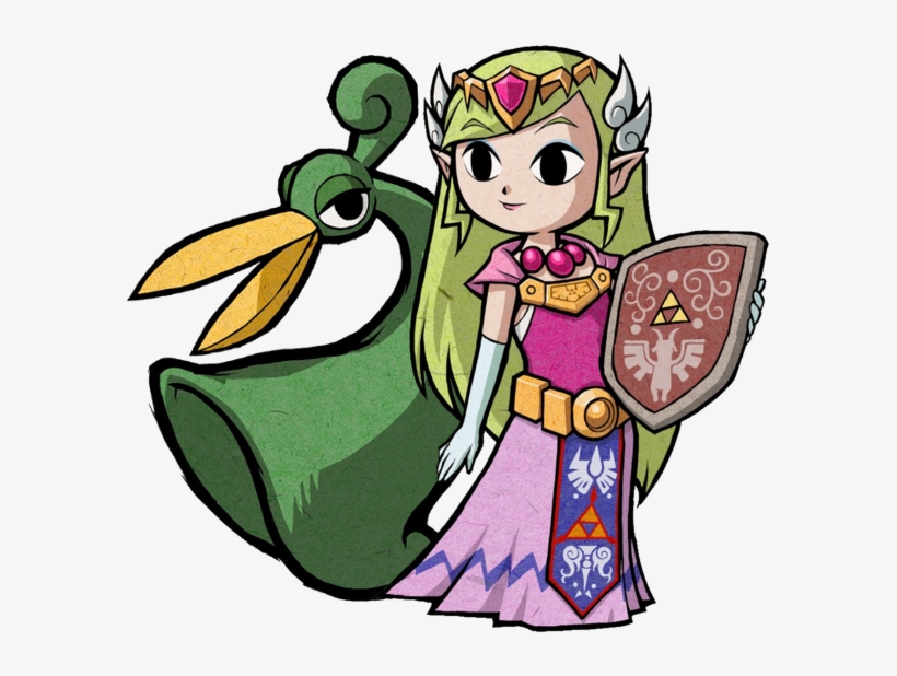 Here's The Princess In This Game For Reference - Zelda Minish Cap Zelda ...