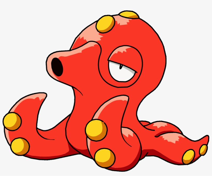 224 Octillery Os - Pokemon Octillery Transparent PNG - 969x760 - Free ...