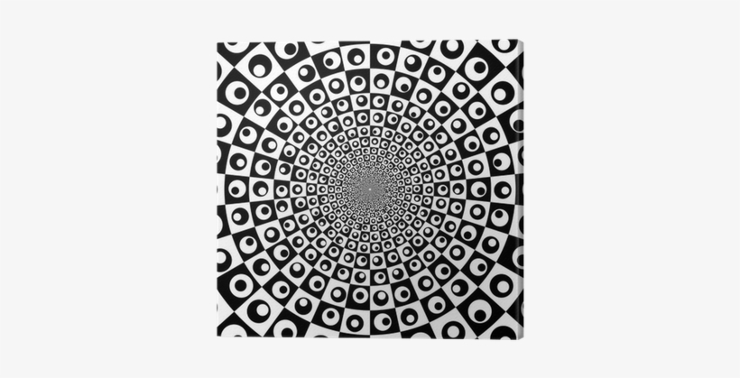 Cuadro En Lienzo Zoom Óptico Vector Círculo Blanco - Stock Illustration ...