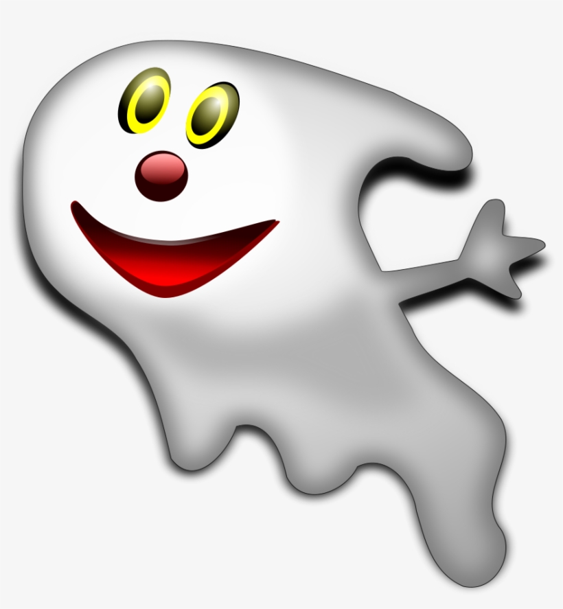 Ghost, Halloween, Creepy, Face, Scary, Spooky, Smiley - Friendly Ghost ...