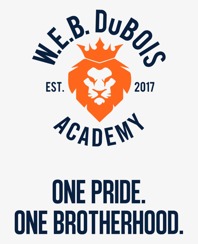 W - E - B - Dubois Academy Logo With Tagline One Pride - Web Dubois ...