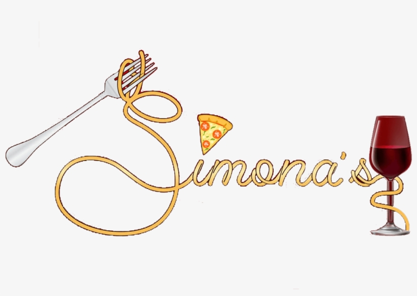 Simona's Restaurant Logo - Wine Glass Transparent PNG - 1440x820 - Free ...