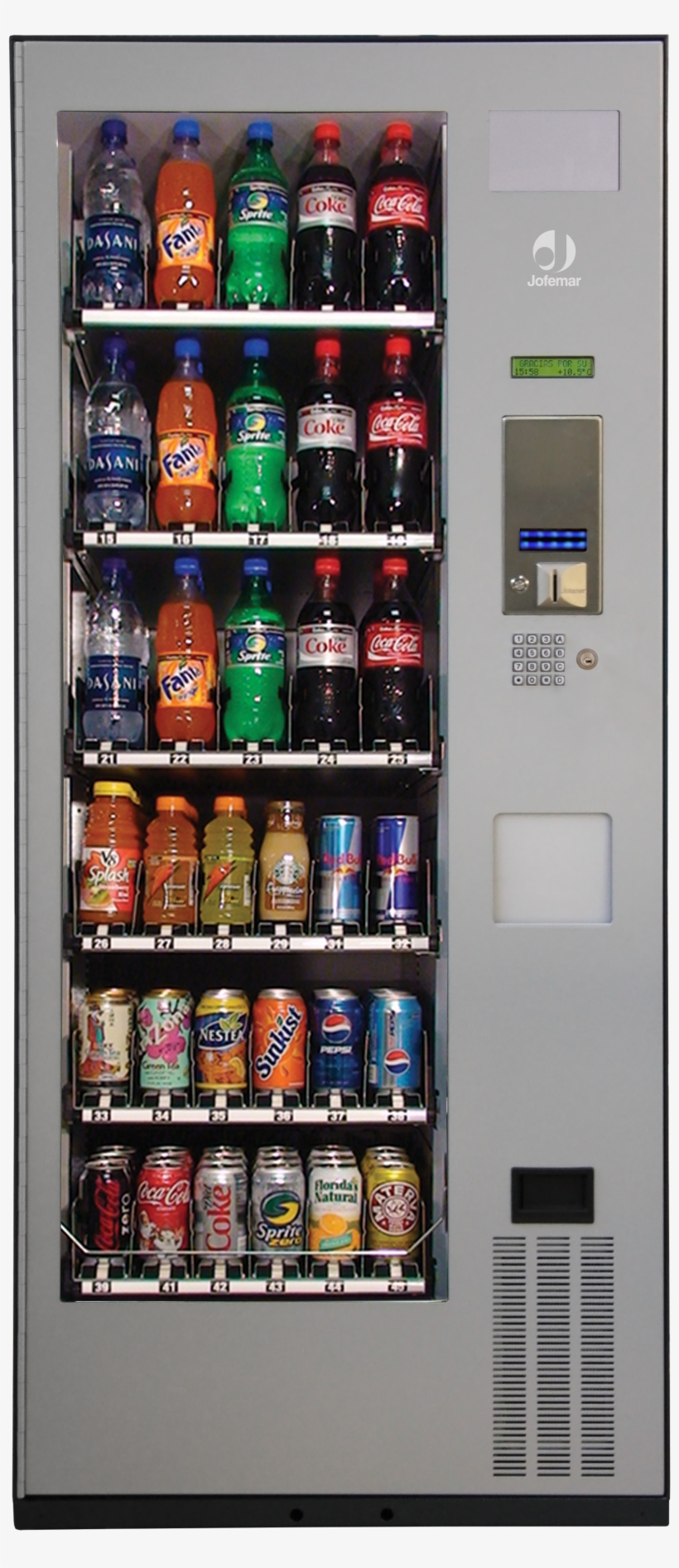 Quencher - Vending Machine Usa Transparent PNG - 2592x3888 - Free ...