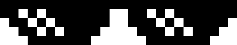 Download Deal With It Glasses - Mlg Glasses - HD Transparent PNG ...