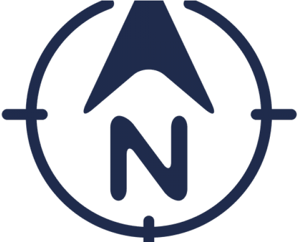 Download HD North Arrow Vector - Icon Gear And Objectives Transparent ...