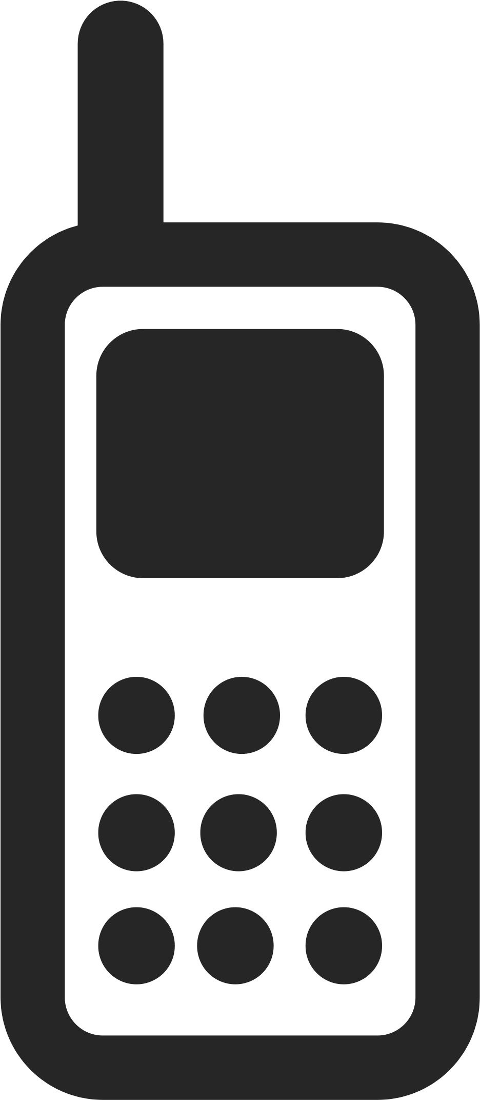 Download Mobile Phone Icon Vector Png - HD Transparent PNG - NicePNG.com
