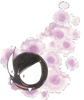 Download Gastly - Pokemon Red Gastly - HD Transparent PNG - NicePNG.com
