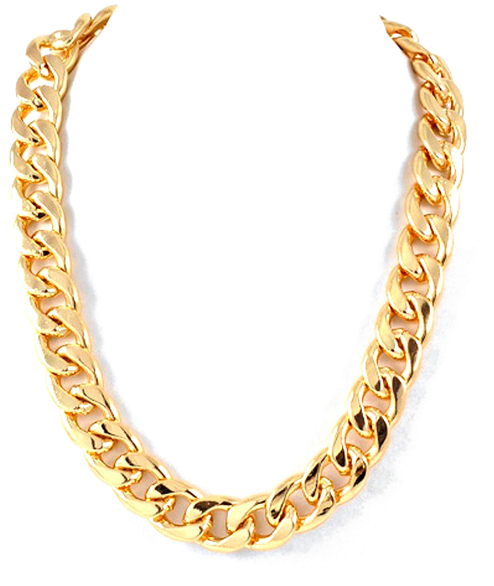 Download Gold Chain Png Image - Thug Life Chain Png - HD Transparent ...