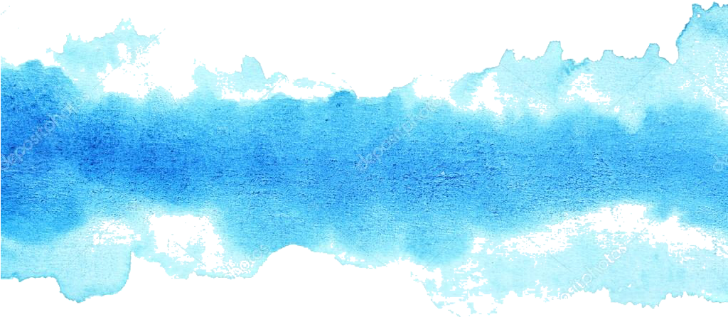 Download Blue Watercolour Gradient Fade Transparent Sticker ...