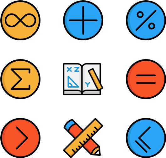 Download Math Symbols - Mathematics - HD Transparent PNG - NicePNG.com