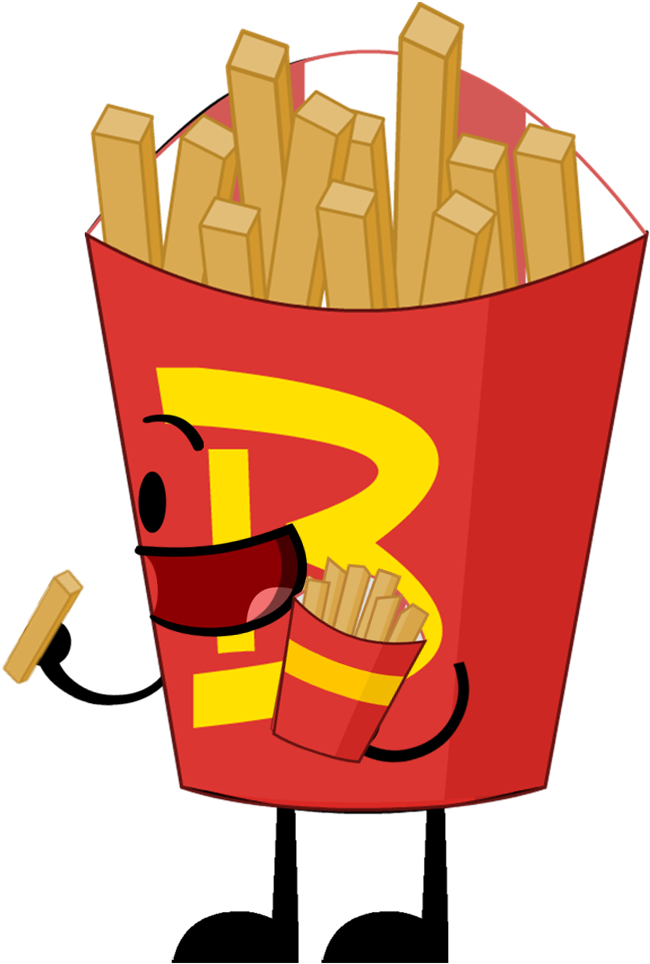 Download Fries Pose Cannibal - Bfdi Fries Object Shows Community - HD ...