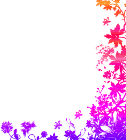 Download HD Cool Effects Clipart Flower - Borderline Butterfly Border ...