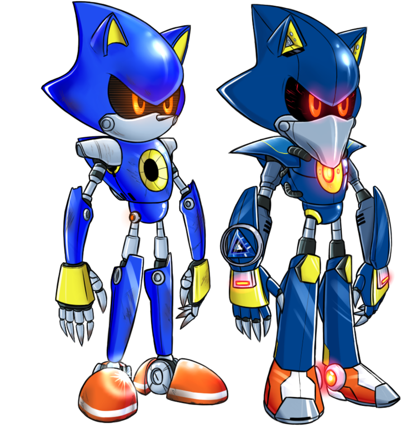 Download HD Metal Sonic And Metal Sonic Artredesign Sonic Boom - Sonic ...