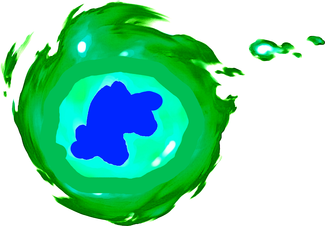Download HD Green Fireball Shmw - Green Fireball Png Transparent PNG ...