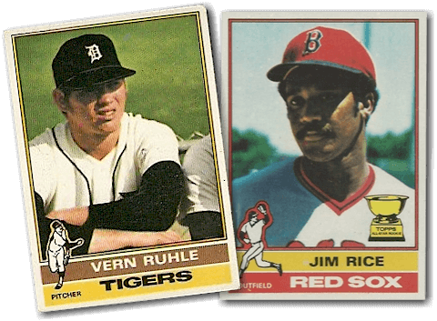 Download HD Vern Ruhle And Jim Rice - 1976 Topps #340 Jim Rice Red Sox ...