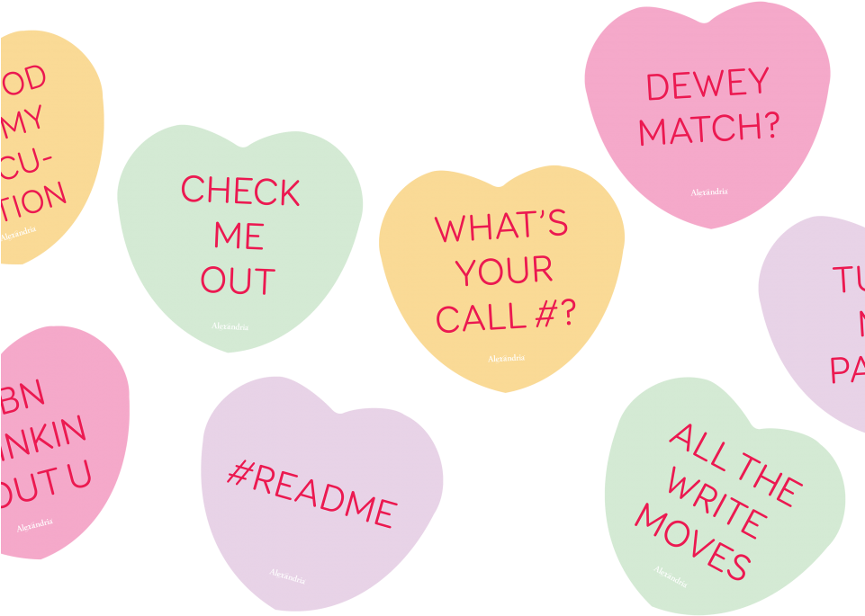 Download Decorate With Library-themed Candy Hearts - Heart - HD ...