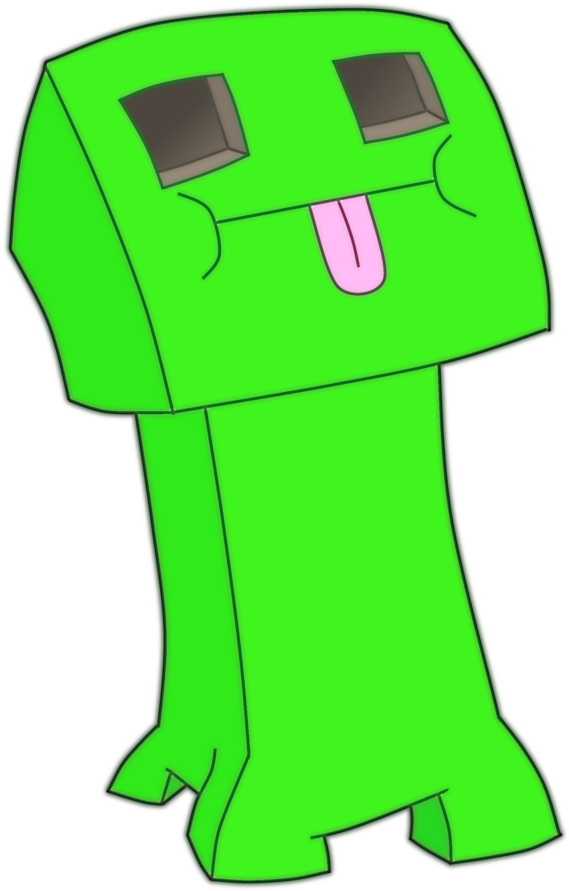 Download Cute Creeper Png - Creeper Drawing - HD Transparent PNG ...