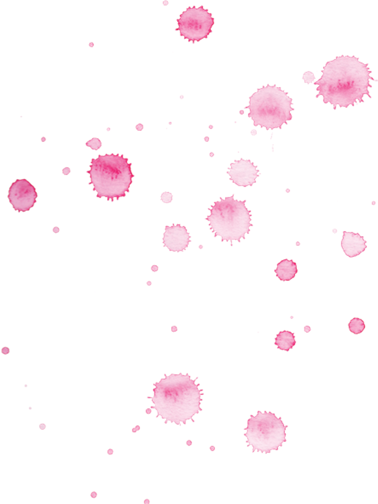 Download Ink Watercolour Pink Splatter Paint Stain Droplets - 點 點 水彩 背景 ...