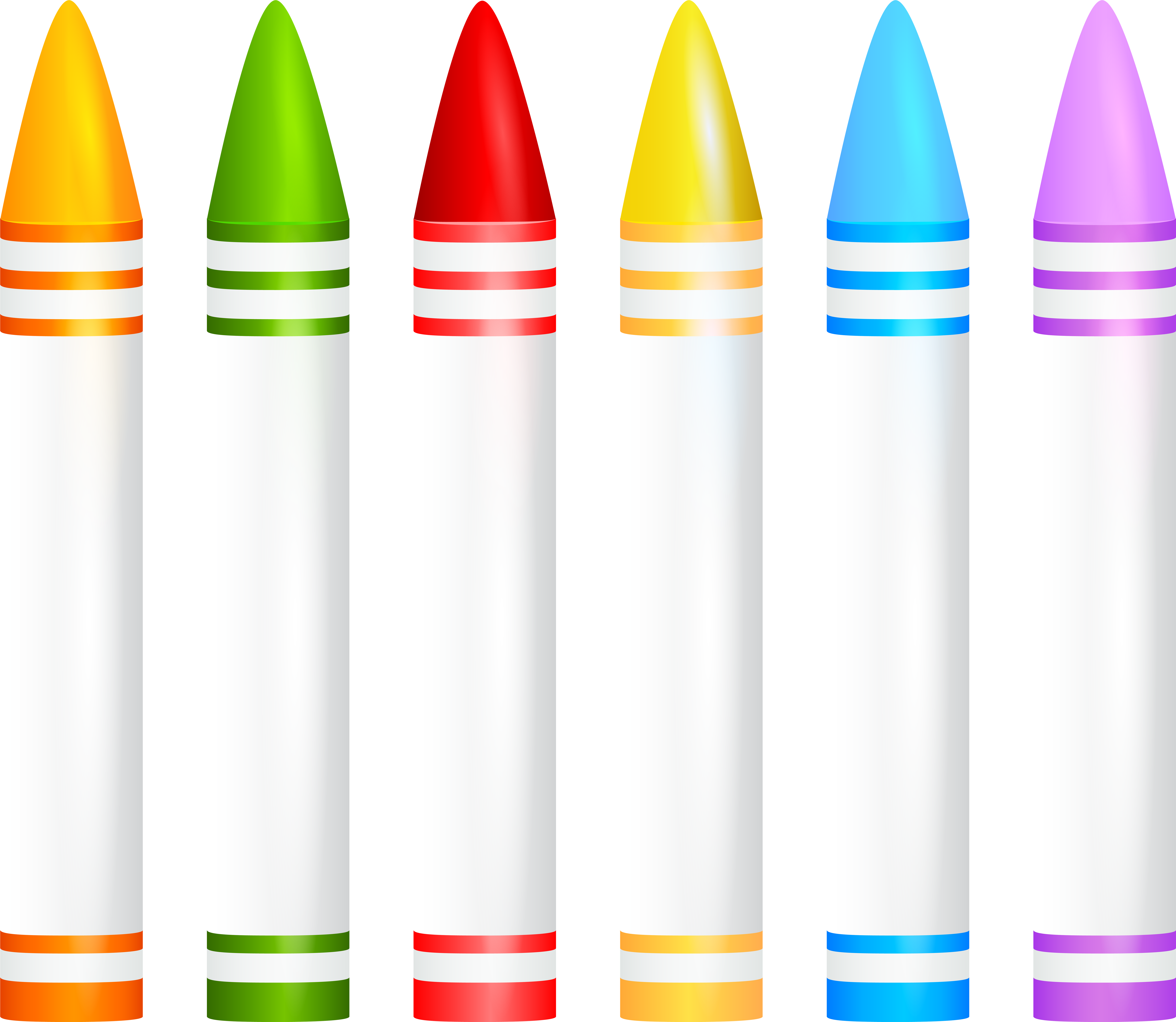 Download Crayons For Clip Art - HD Transparent PNG - NicePNG.com