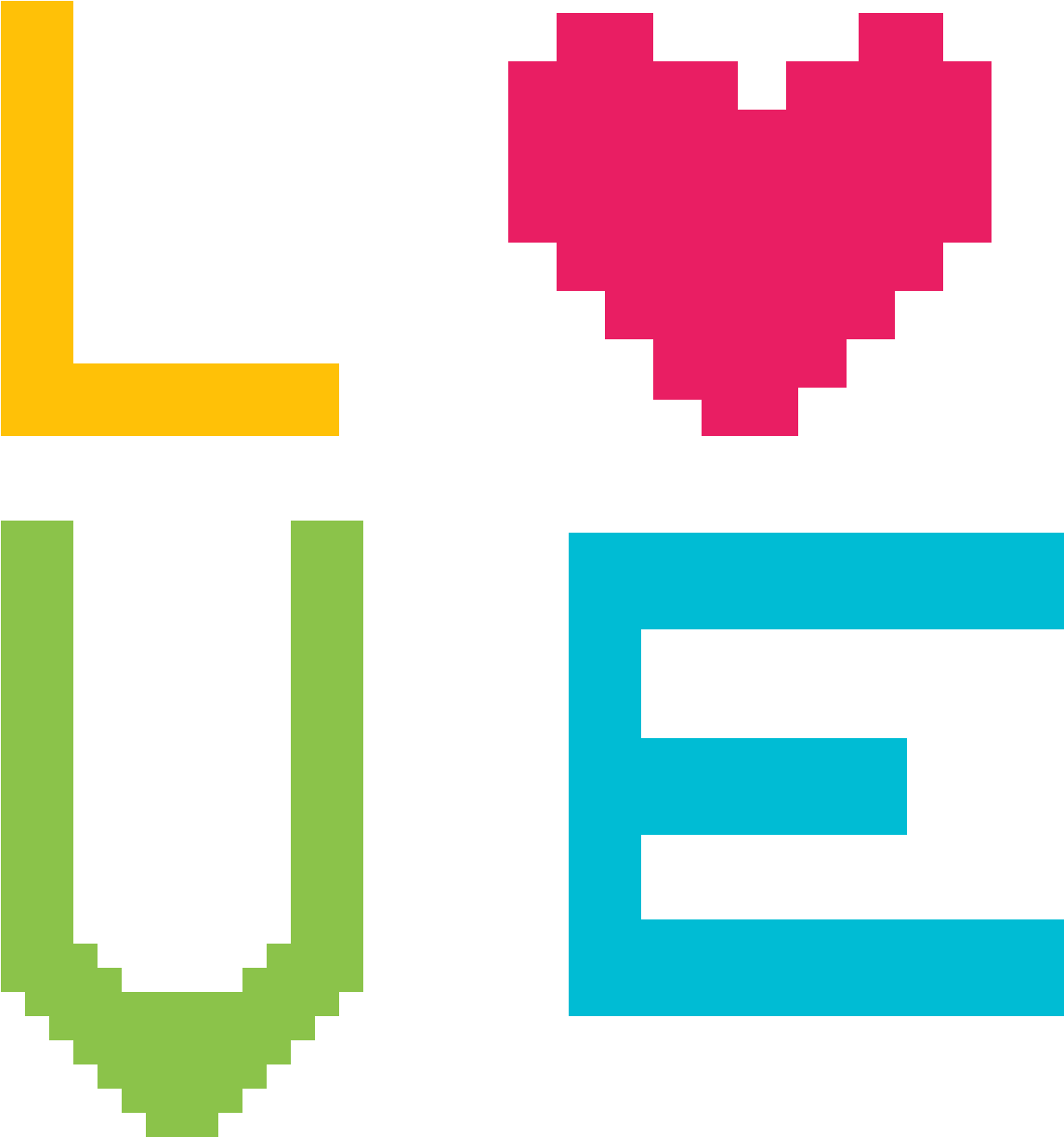 Download HD San Valentin - Blue Pixel Heart Transparent PNG Image ...