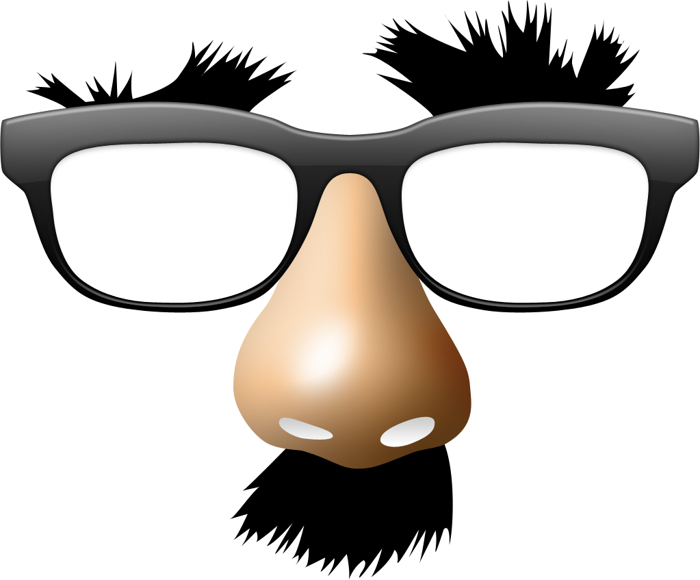Download HD Jokes - Funny Glasses Png Transparent PNG Image - NicePNG.com
