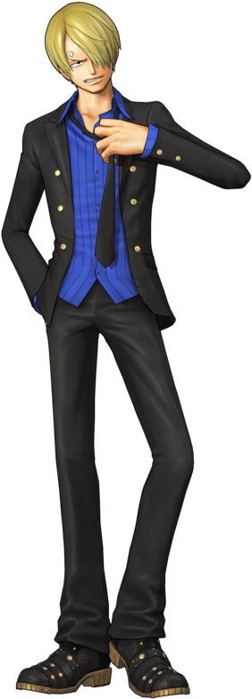 Download HD Sanji New World Png - One Piece Sanji 3d Png Transparent ...