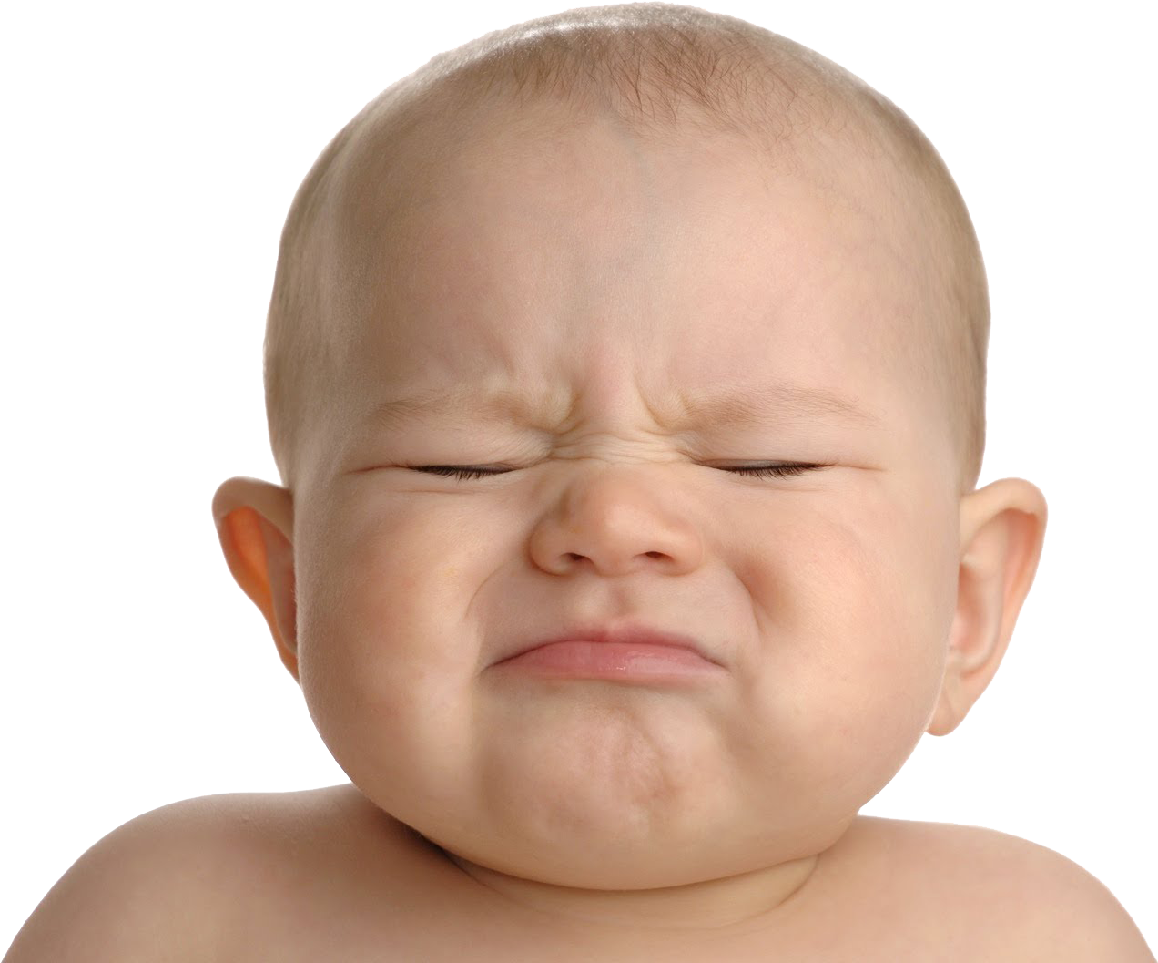 Download HD Baby Face Png Download Image - Fred & Friends Chill Baby ...