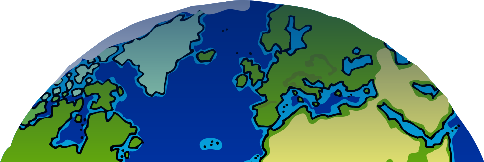 Download HD Clipart Earth Half - Half Earth Cartoon Png Transparent PNG ...