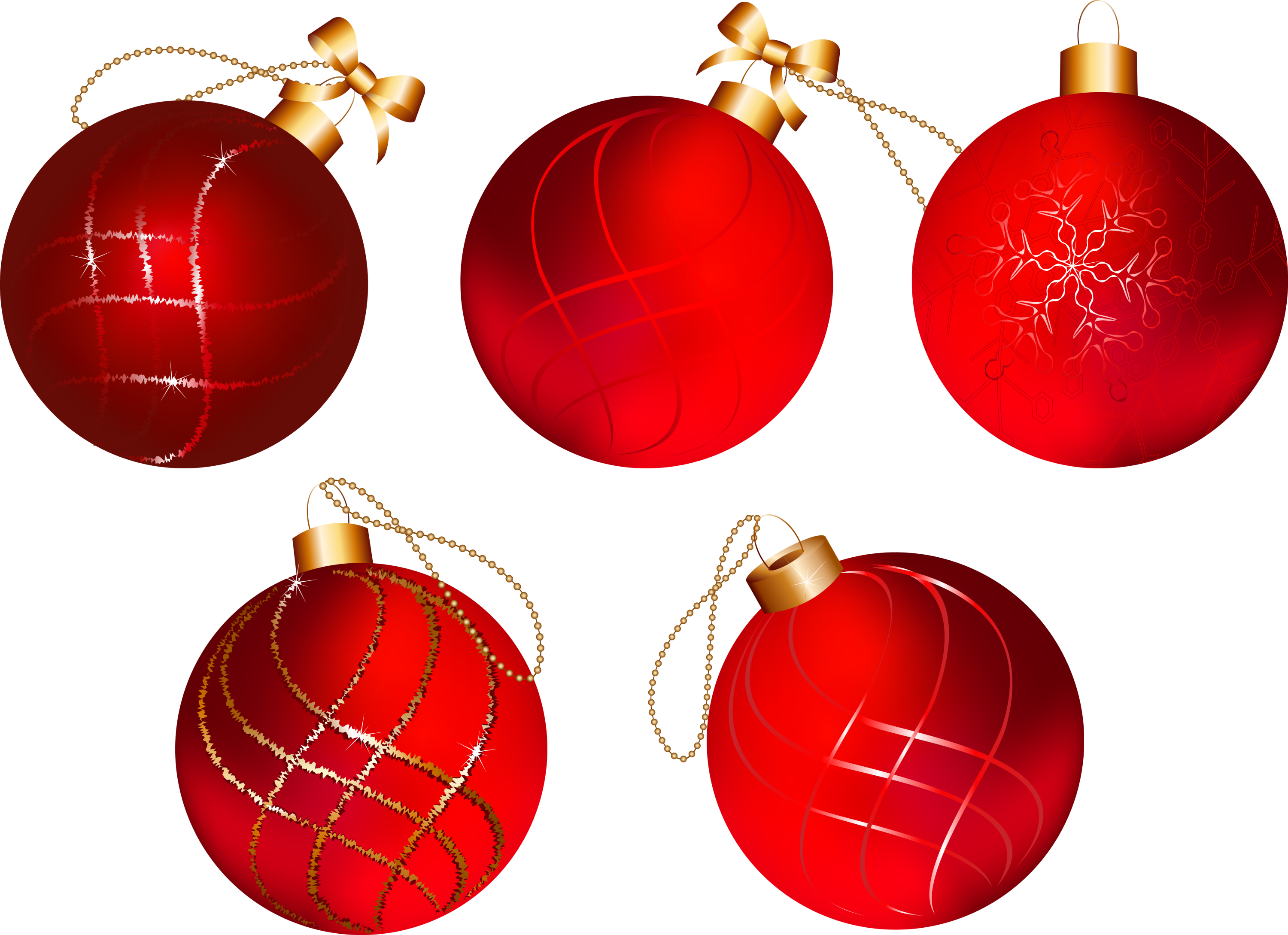 Download HD Bolas Rojas Decoraci N - Esferas Rojas De Navidad ...
