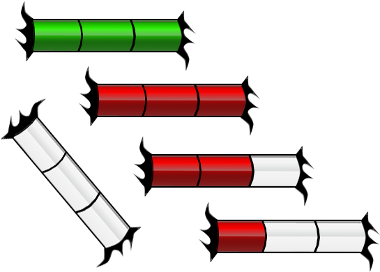 Download [ Img] - Health Bar Sprite Png - HD Transparent PNG - NicePNG.com