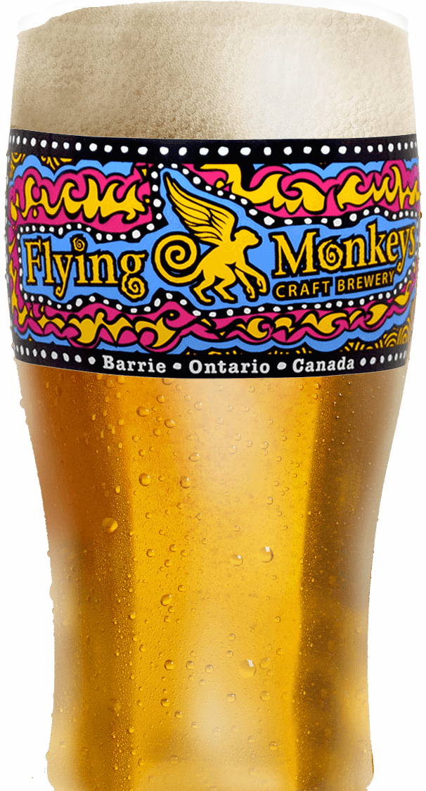 Download HD Fmbeerglass Nofill - Flying Monkey Beer Glass Transparent ...