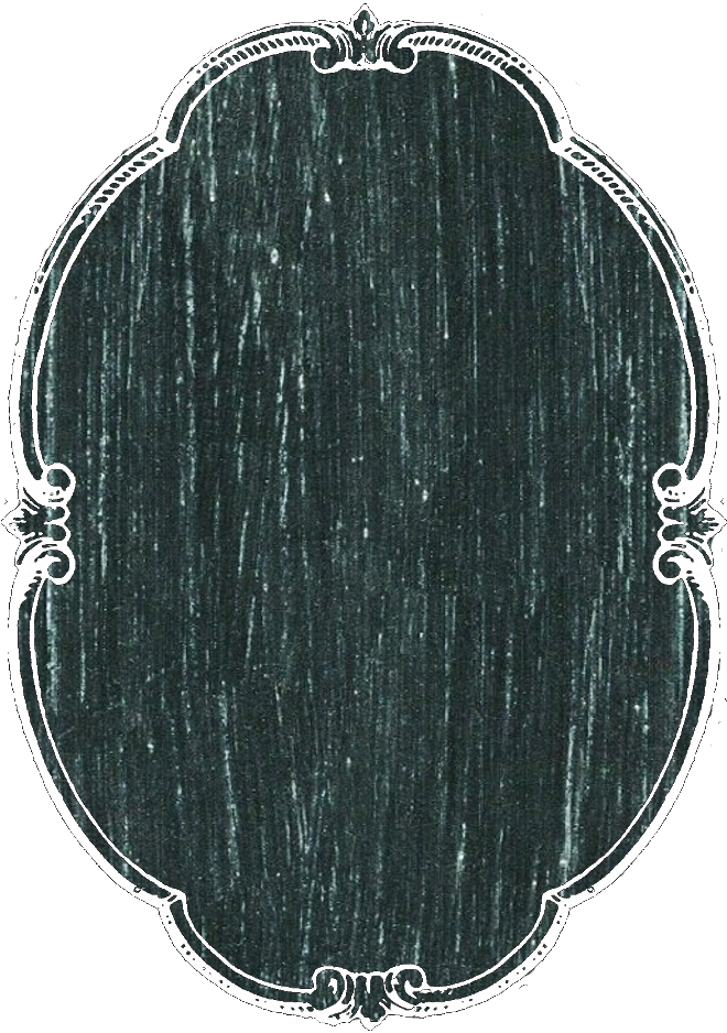 Download HD Vertical Oval Chalkboard Tag Or Label ~ Png Image - April ...